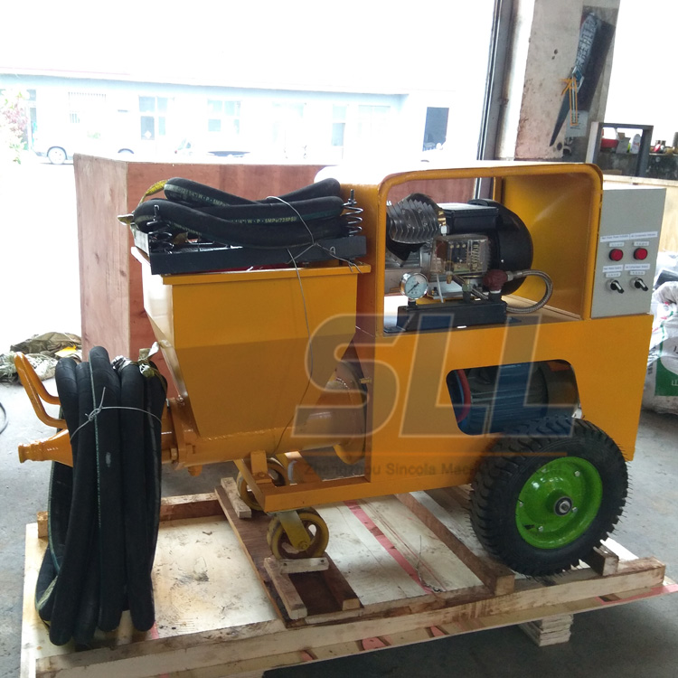 SLW150 Sand Mortar Plastering Machine - Mortar Cement Putty Plaster Machine