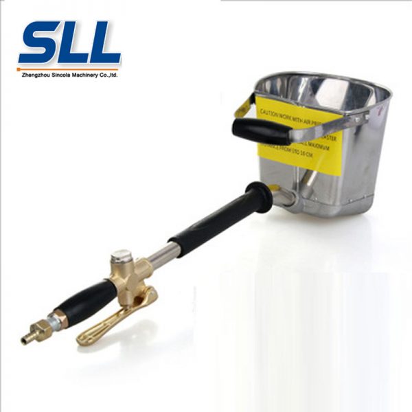 Manual Cement Mortar Spraying Gun - Mortar Cement Putty Plaster Machine