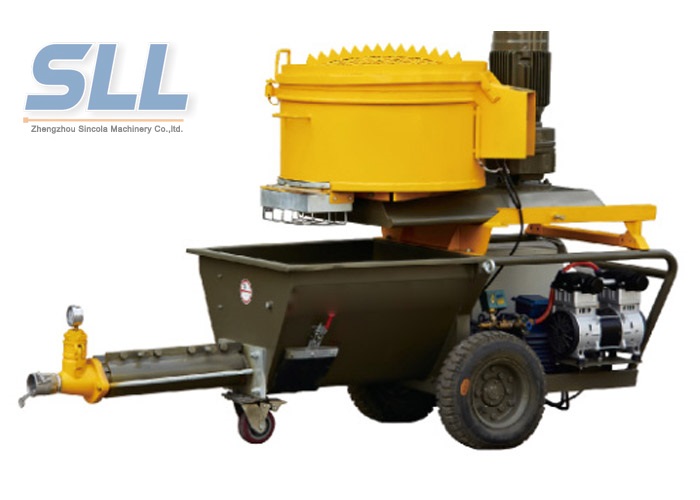 Cement Mortar Plastering Machine - Mortar Cement Putty Plaster Machine